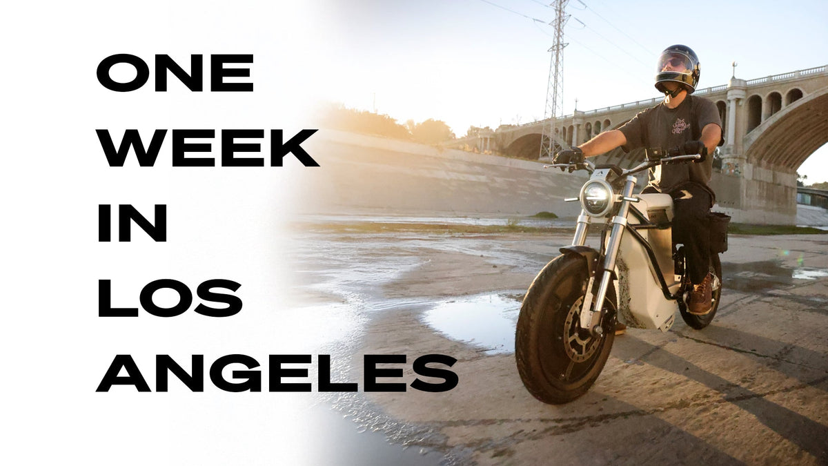 ONE WEEK IN LOS ANGELES ON LAND ELECTRIC MOTORCYCLE – LAND Moto