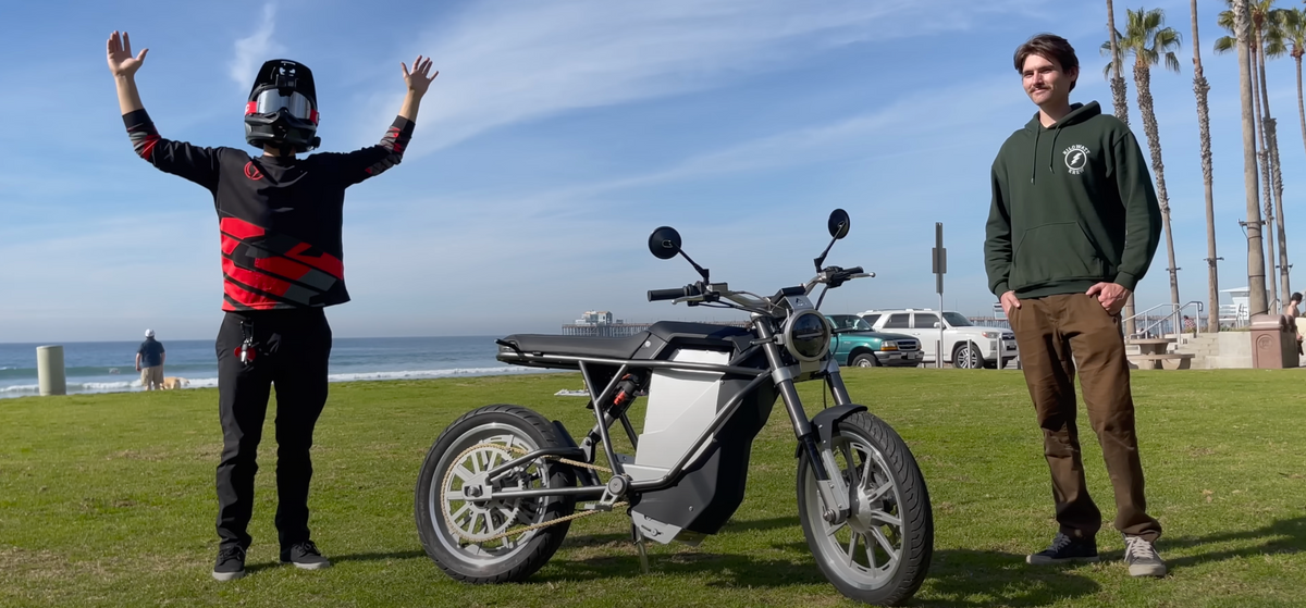 LAND MOTO Electric Motorcycle // OFFICIAL Test and Review